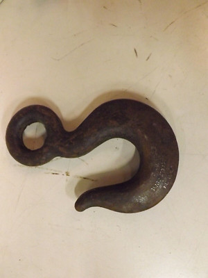 Vintage Rogers Crane Lifting Hook Forge USA | eBay
