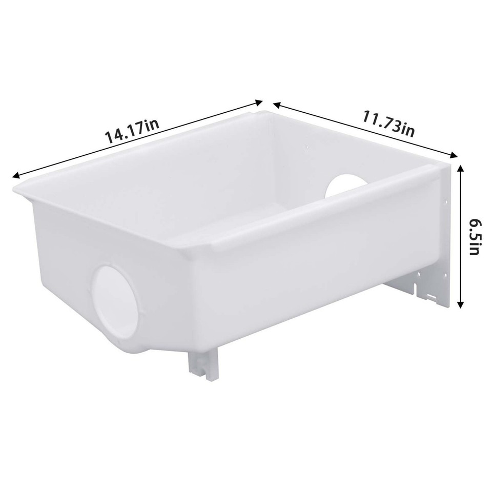 Refrigerator Ice Bucket for Whirlpool Kenmore Kitchenaid Amana ...
