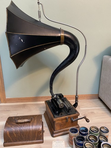 Edison Fireside #10 Cygnet Phonograph Player, Horn with Attachments ...