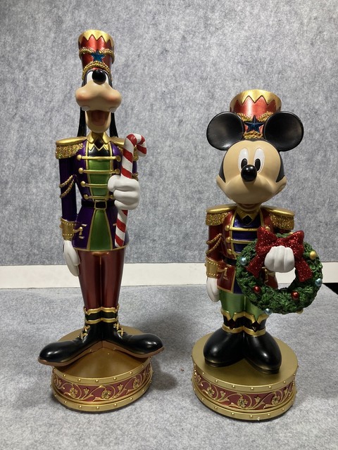 Disney Mickey & Goofy Nutcrackers Figurine for sale online | eBay