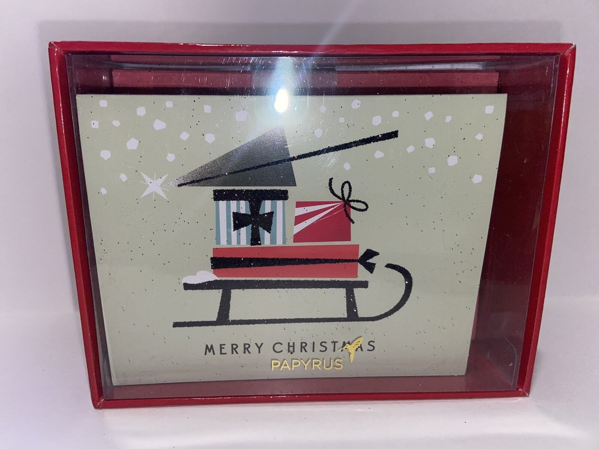 Papyrus Christmas Cards Boxed Papyrus Handmade Boxed Holiday Cards