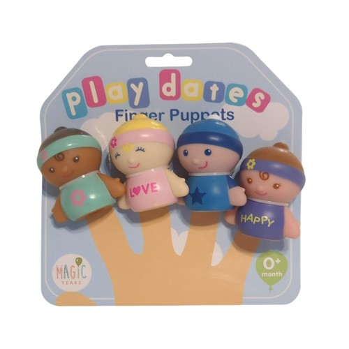 Magic Years Toys Finger Puppets Play Dates Baby Toys 4 Piece Set | eBay