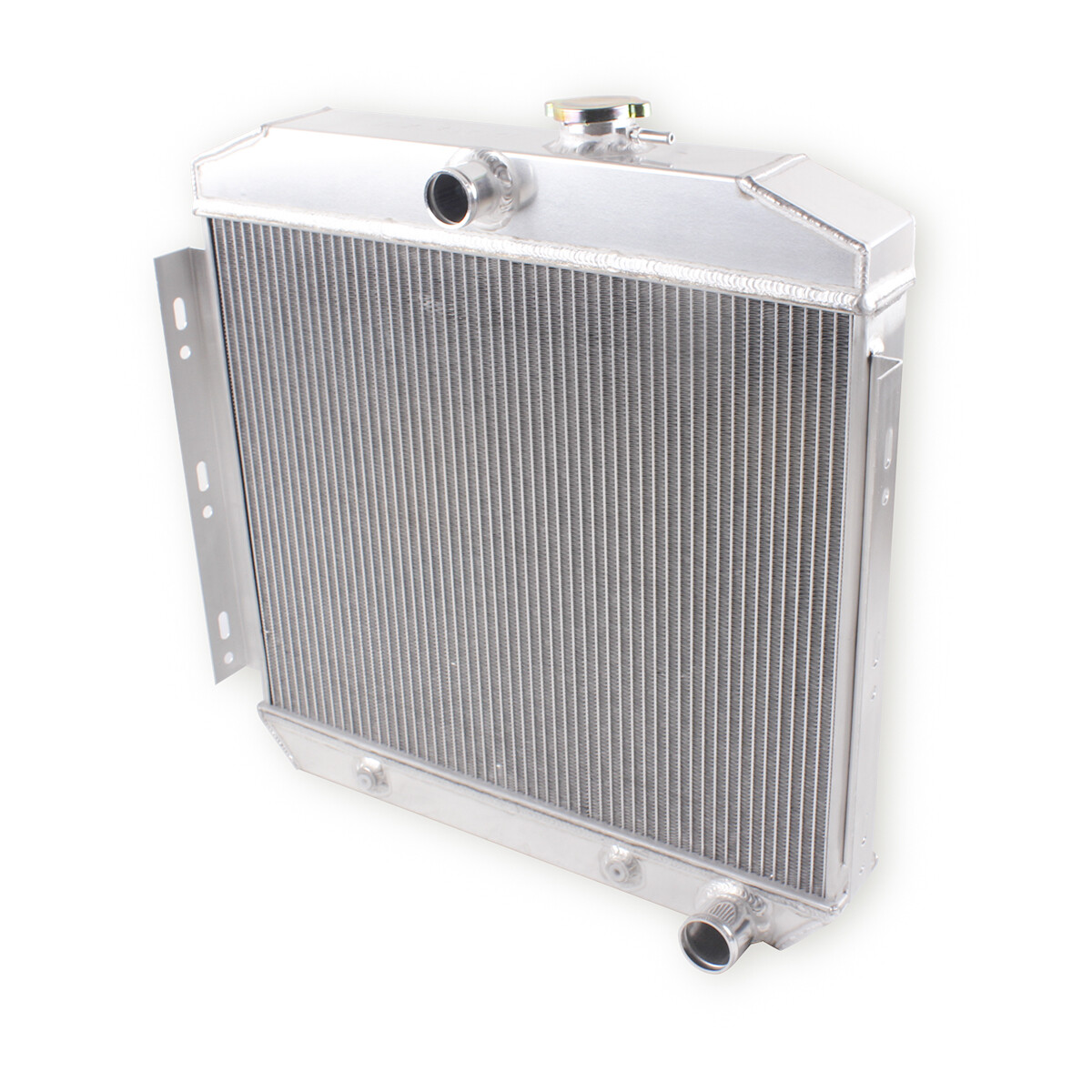 3Row Radiator with Shroud Fan For Chevy 1955-1957 Nomad 150 210 Bel Air ...