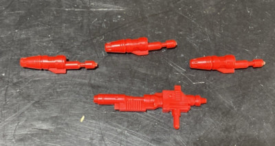original G1 Transformers RED ALERT WEAPONS LOT gun and 3 missiles | eBay