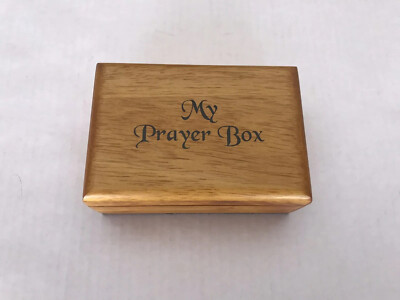 Boxes - Wooden Prayer Box
