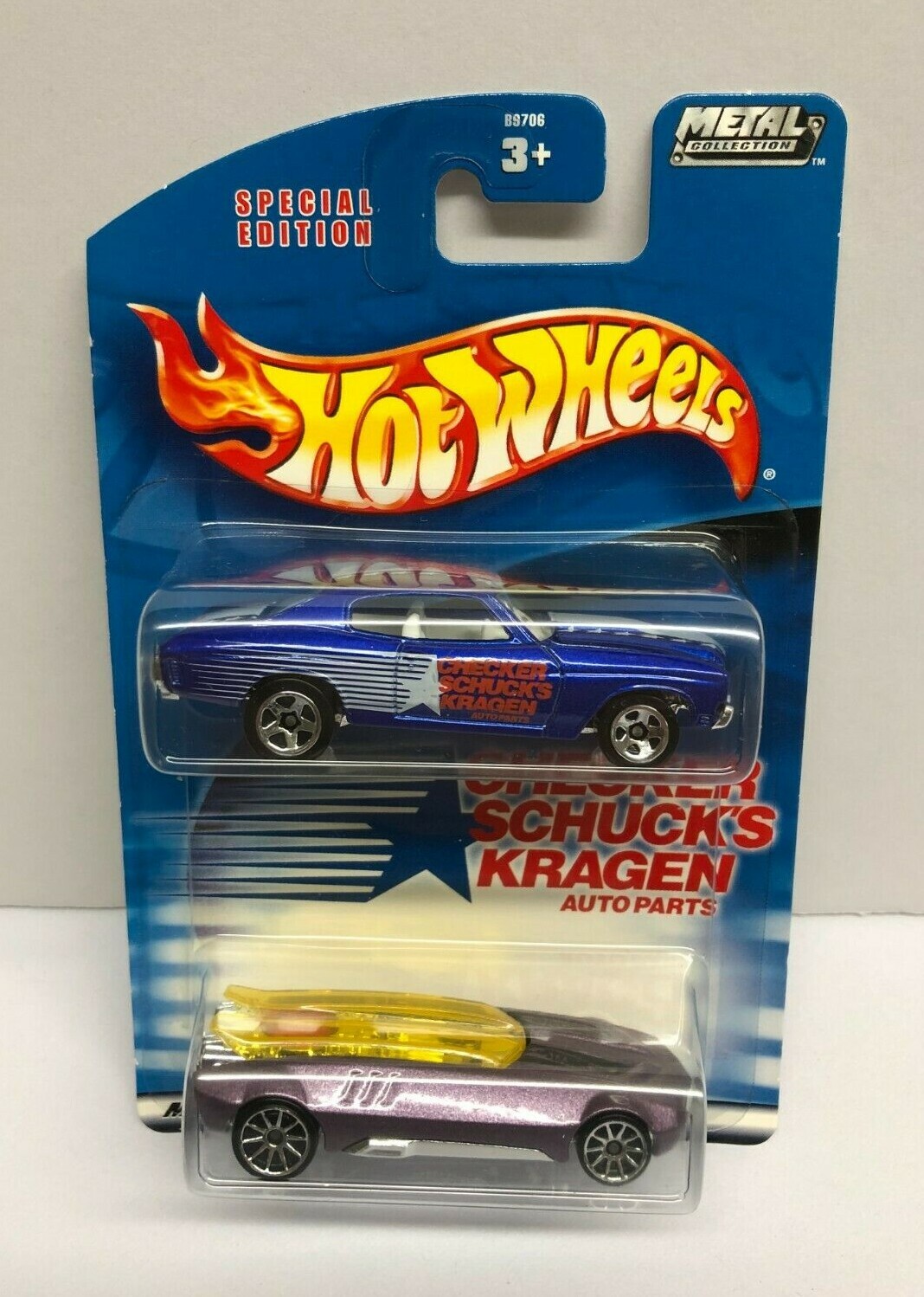 2004 Hot Wheels KRAGEN AUTO PARTS 2-pack 1970 Chevelle SS & Whip ...