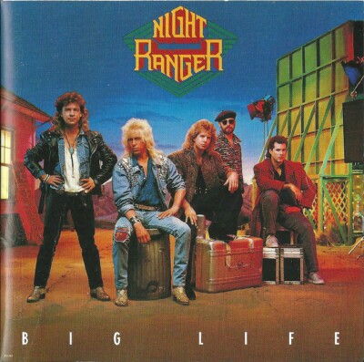 NIGHT RANGER BIG LIFE ORIGINAL 1987 MCA CD JACK BLADES JEFF WATSON BRAD ...