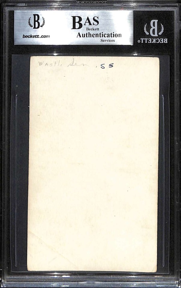 1936 Nat Chicle Fine Pen R313 70 Cecil Travis BGS AUTO Autographed BAS ...