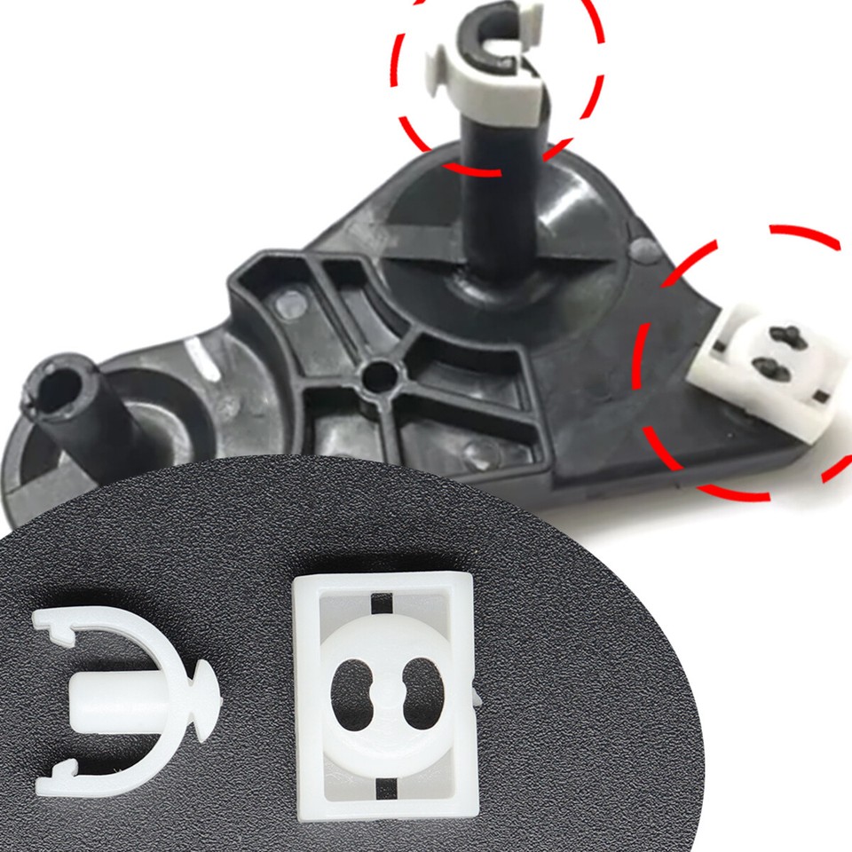 2X For Audi TT 8J Selector Relay lever Mechanism Sliding Shoe Securing ...