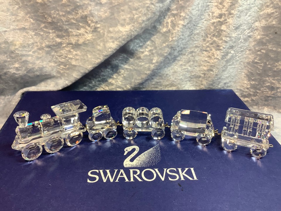 Swarovski Train Locomotive, Tender, Petrol, Tipping, Wagon Carriage ...
