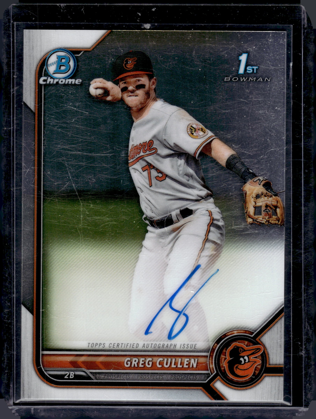 2022 Bowman Chrome #CPA-GC Greg Cullen Prospect Autographs | eBay