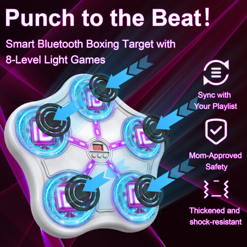 Multiplayer Music Punching Machine with HD Score Screen & Tournament ...