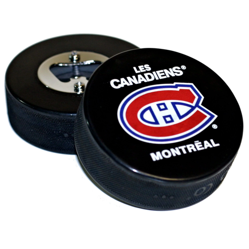 Montreal Canadiens Basic Series Hockey Puck Bottle Opener | eBay