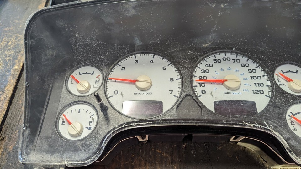 2003 Dodge Ram 2500 3500 Turbo Diesel Cummins 5.9L Speedometer Cluster ...
