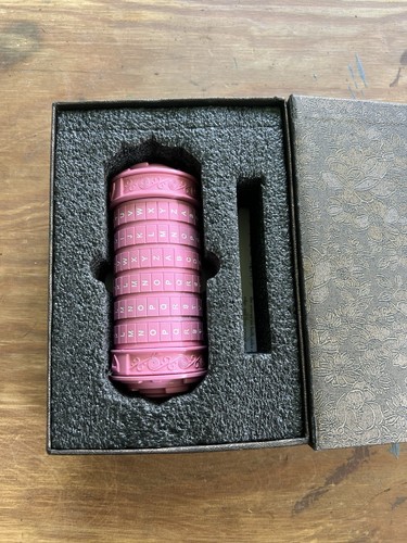 Cryptex Da Vinci Code Mini Cryptex Lock Puzzle Boxes with Hidden ...