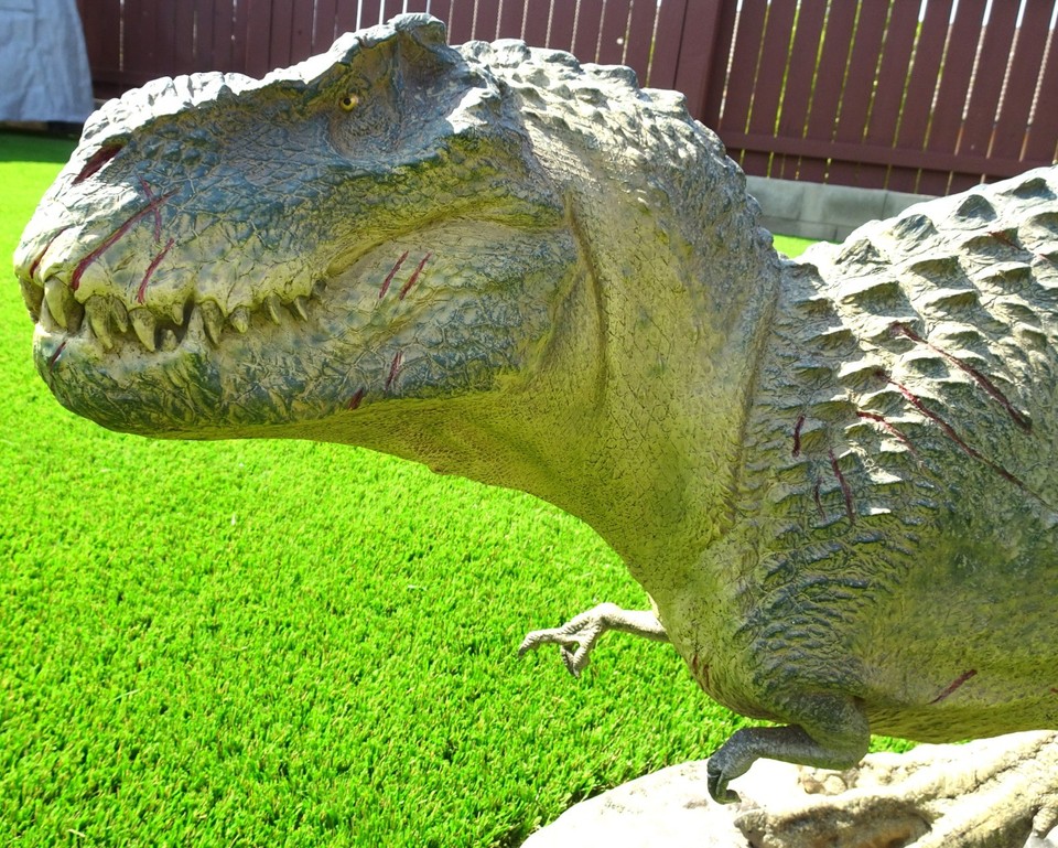 King Kong T-REX Dinosaur Full-Size Statue Figure Bust Collectible | eBay