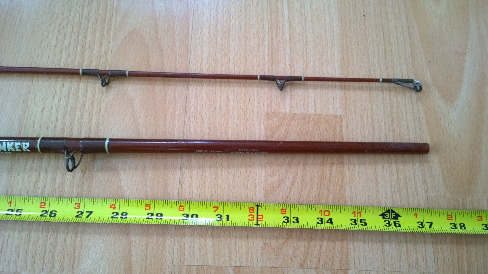 ANTIQUE FENWICK PLS61 LUNKERSTIK 6’ FISHING ROD vintage lunker stik ...