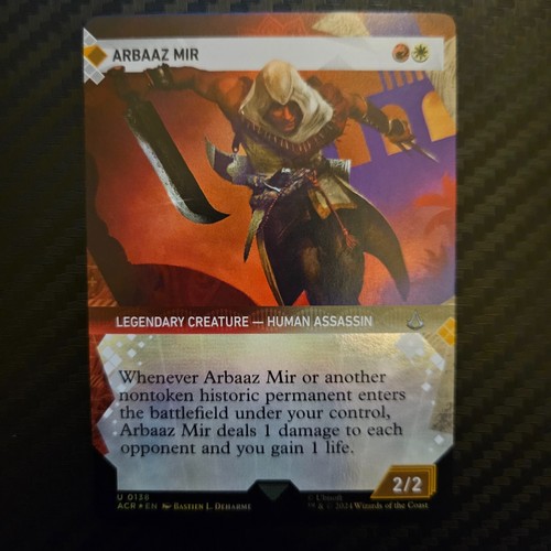 1 x Arbaaz Mir Universes Beyond: Assassin's Creed - NM-Mint - MTG | eBay