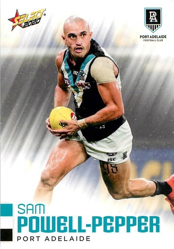 2020 PORT ADELAIDE POWER AFL Card SAM POWELL-PEPPER Footy Stars | eBay ...