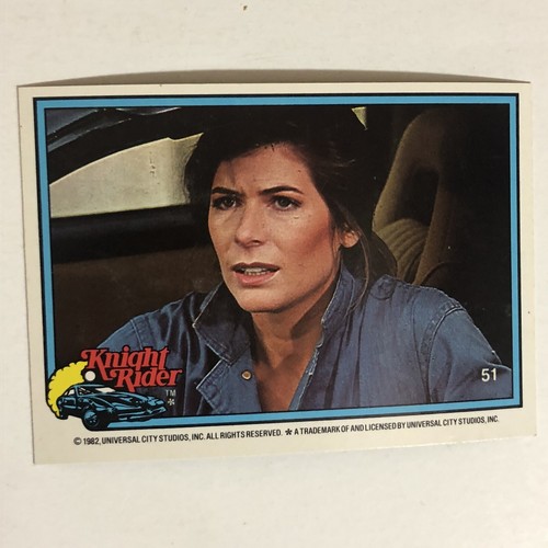 Knight Rider Trading Card 1982 #51 Patricia McPherson | eBay