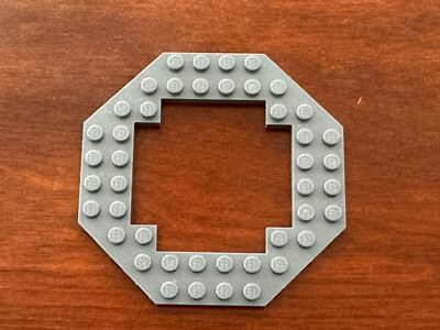 LEGO Octagonal Octagon base plate 10x10 HOUSE / CASTLE with hole 6063 ...