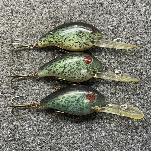 Rebel Deep Wee R D93 Vintage Crankbaits Lot of 3 Lures - Naturalized ...
