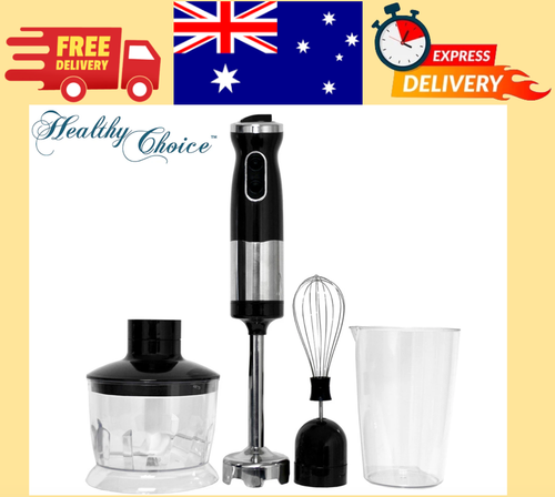 Healthy Choice Hand Blender Stick Mixer Puree Stainless Steel Food ...