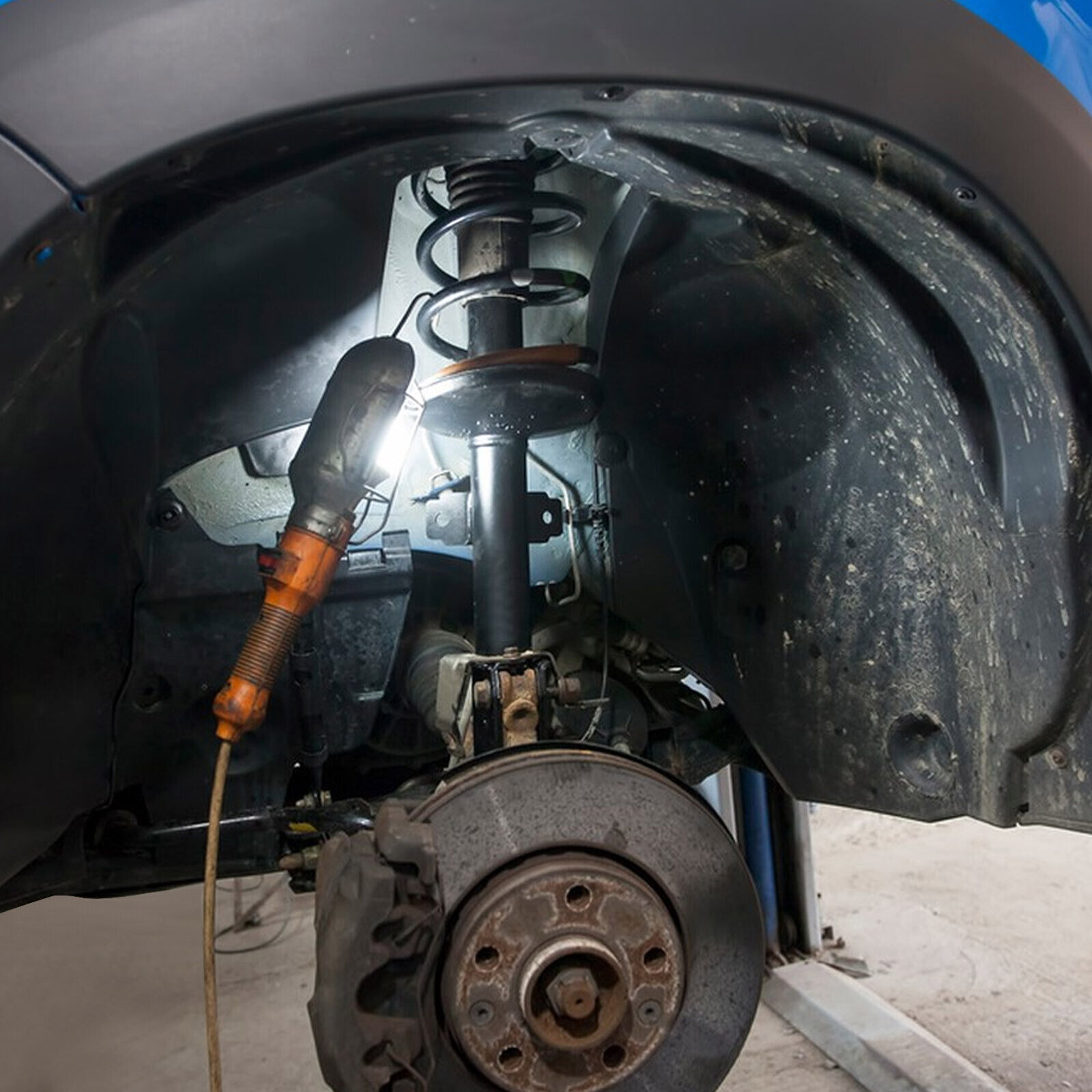 Coil Spring Compressor Tool 1000kg Telescopic Macpherson Front Rear ...