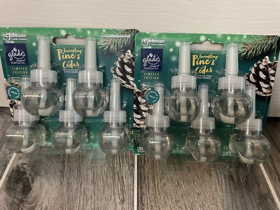Glade Plugins Scented Oil 10 Count Refill Pack - TWINKLING PINE & CEDAR ...