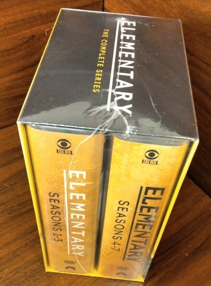 Elementary Complete TV Series Seasons 1-7 DVD Box Set-NEW (Sealed) Free ...