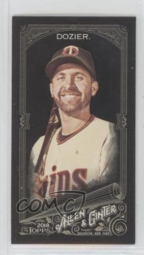 2018 Topps Allen & Ginter's X Mini Brian Dozier #111 | eBay