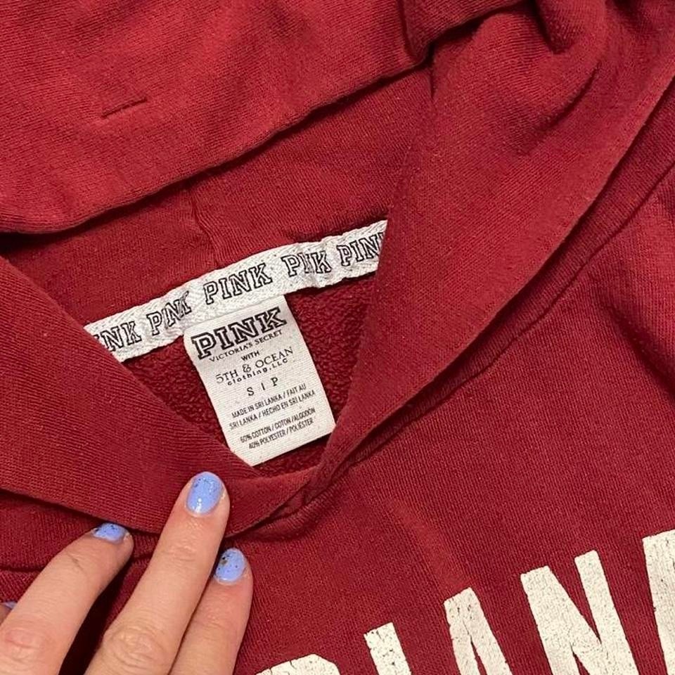 Victoria's Secret PINK Indiana university hoodie sweatshirt Size S | eBay