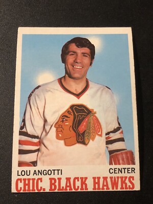 1970-71 Topps Lou Angotti #12 EXMT | eBay