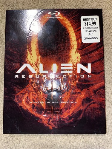 Alien Resurrection (Blu-ray, 1997) With Slipcover Ultra Rare ...