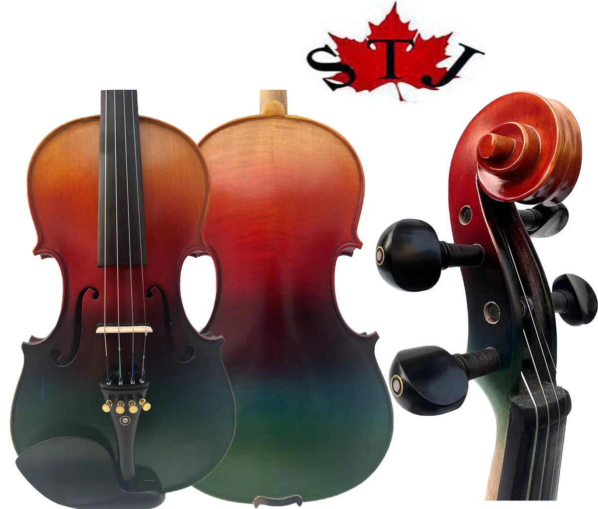 Rainbow Colored Violins