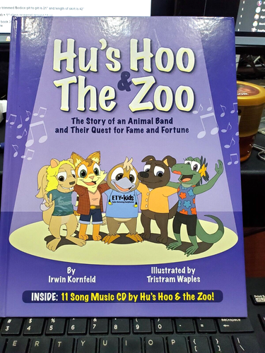 Hc book 2013 Hu’s Hoo & The Zoo Irwin Kornfeld w/ 11song CD is new but ...