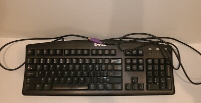 Dell PS/2 US 104-Key PC Windows Desktop Keyboard Black SK-8110 | eBay