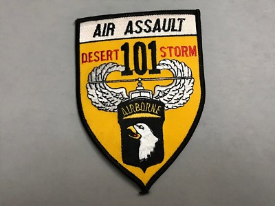 Airborne Desert Storm Air Assault patch, military patch, patch with ...
