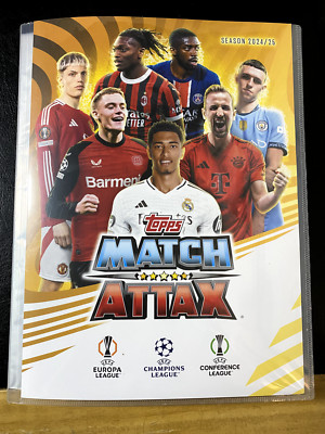 Topps Match Attax 24/25 Complete set 456 Cards NO DUPLICATES!!! NM/MINT ...