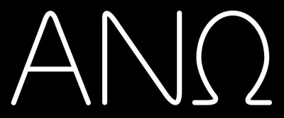 Alpha Nu Omega Logo 10" Vivid LED Neon Sign Light Lamp Garage Show Gift ...
