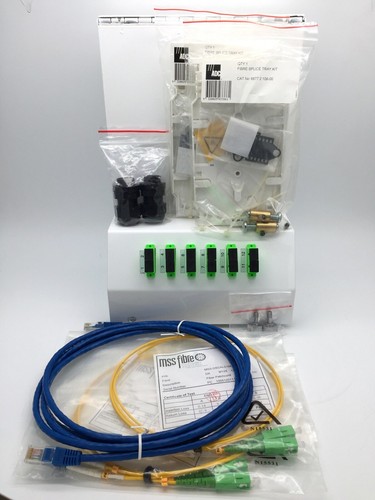 MSS WTS FTB FOBOT BHP 12 Port Fibre Optic Patch Panel Enclosure with ...