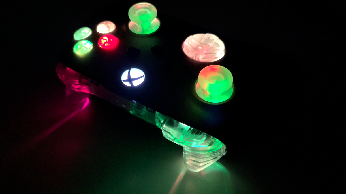 Xbox One Controller Full Led Mod From Abxymods On Etsy Xbox