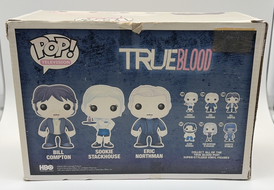 Pop! True Blood 3Pk Bill Compton Sookie Stackhouse Eric Northman HMV ...
