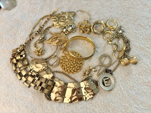 Vintage to Now Gold Mix Jewelry / Some Signed | eBay