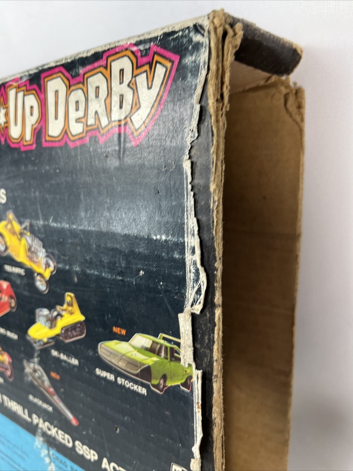 Kenner SSP Smash Up Derby Box Only 57 Chevy 57 Ford as is empty Vintage ...