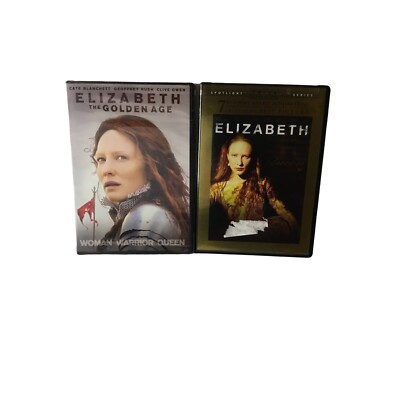 Two DVD's Elizabeth Spotlight Series and Elizabeth The Golden Age | eBay