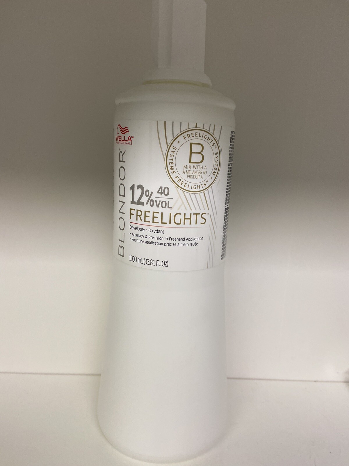 Wella Professionals Blondor Freelights Developer 40 Volume (12%) 33 ...