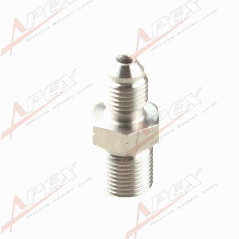 3AN 3 AN3 To M10 x 1.0 Metric Stainless Steel Brake Fittings Adapter | eBay