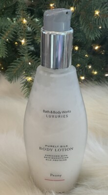 Bath & Body Works Luxuries Purely Silk Body Lotion Peony 4.75 Fl Oz No ...