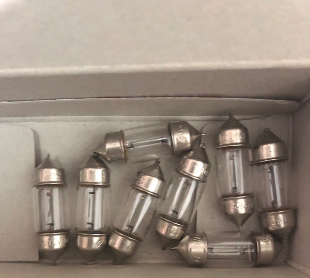 Isuzu Dome Lamp Bulb 12v 7 Watts 8 Count 8-97128771-0 GM 97128771 for ...